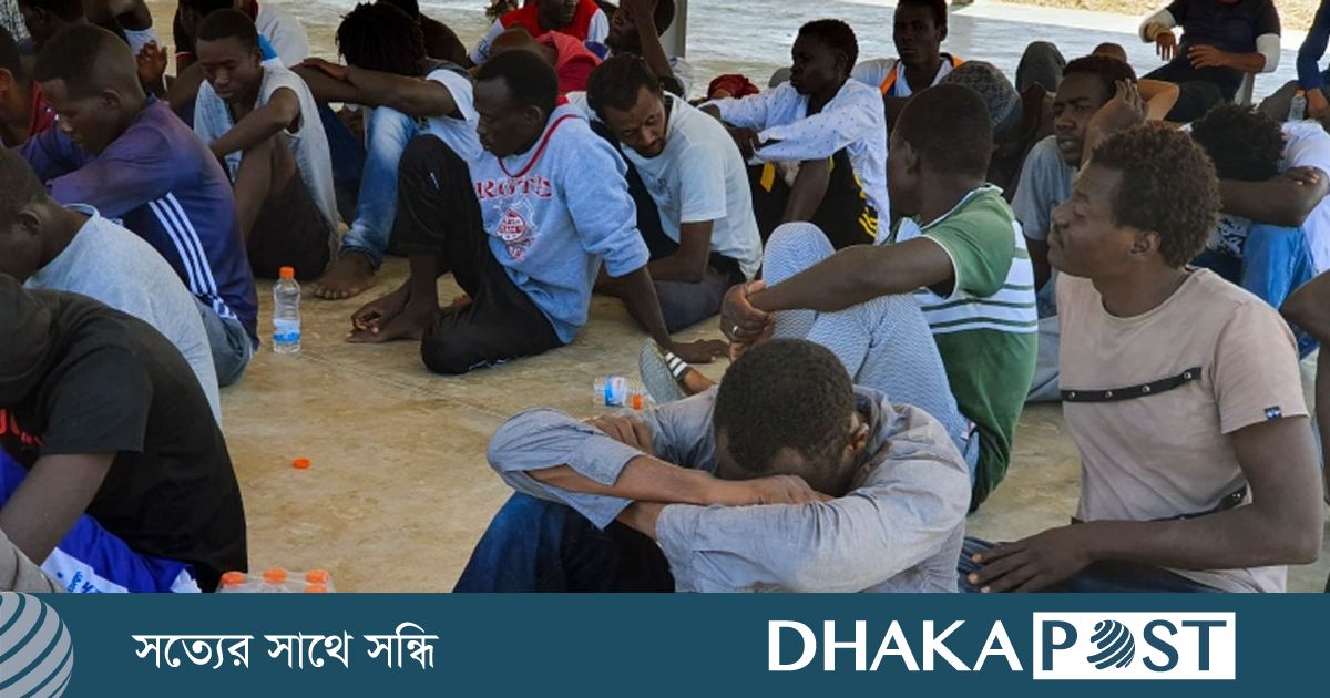 লিবিয়ায় অভিবাসী-বিরোধী অভিযানে আটক ৪০০০