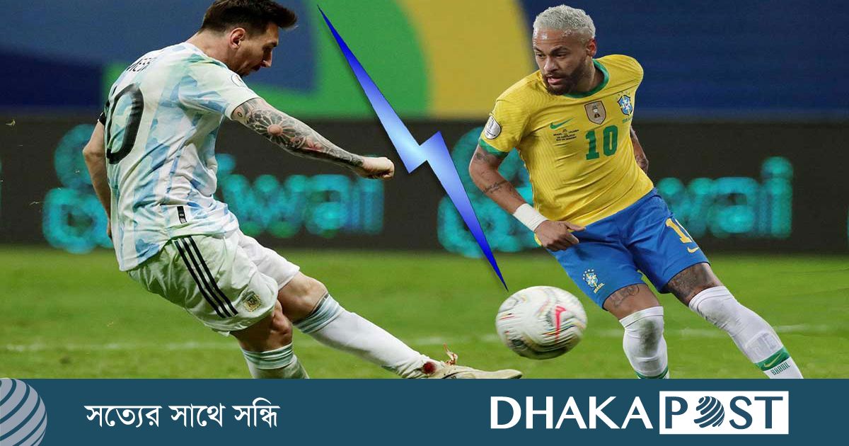 বিশ্ব চ্যাম্পিয়ন আর্জেন্টিনা, র‌্যাংকিংয়ের শীর্ষে ব্রাজিল