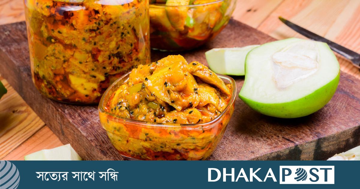 আম-রসুনের আচার তৈরির রেসিপি