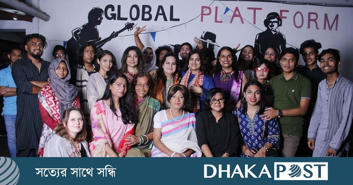 ট্রান্সজেন্ডার নারীদের সম্মাননা দিল ‘নো পাসপোর্ট ভয়েস’