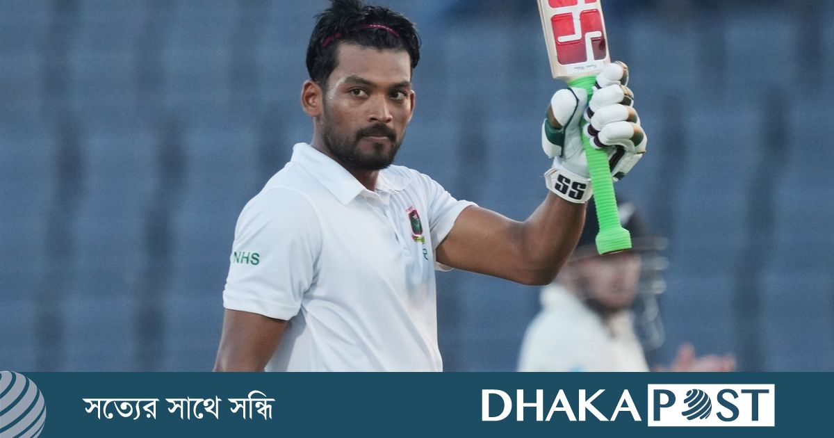 ‘অর্ধেক কাজ শেষ হয়েছে’, টেস্ট জয়ের পর শান্ত