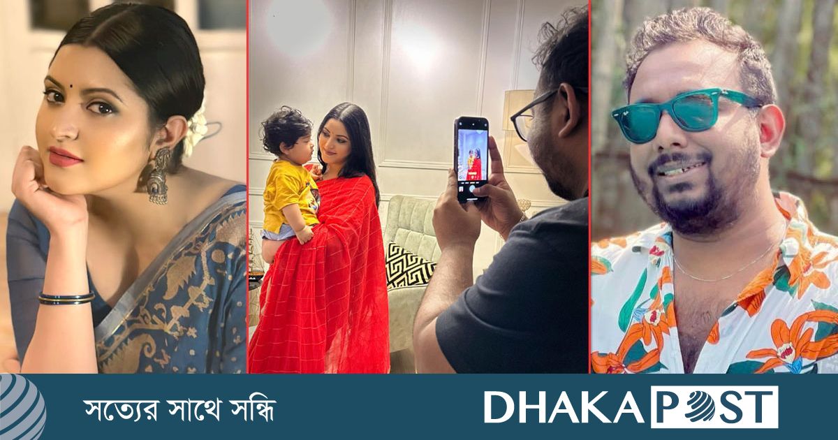 বিভেদ ভুলে একসঙ্গে রাফী-পরীমণি!