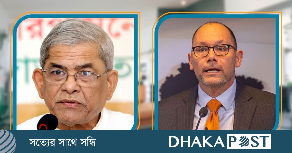 মার্কিন রাষ্ট্রদূতের বাসায় মির্জা ফখরুল