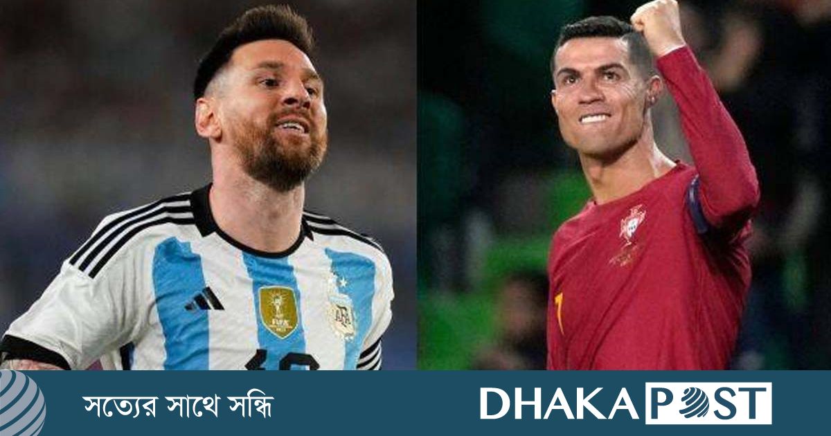 রেকর্ড গড়ার রাতে মেসি ও রোনালদোকে নিয়ে চর্চা