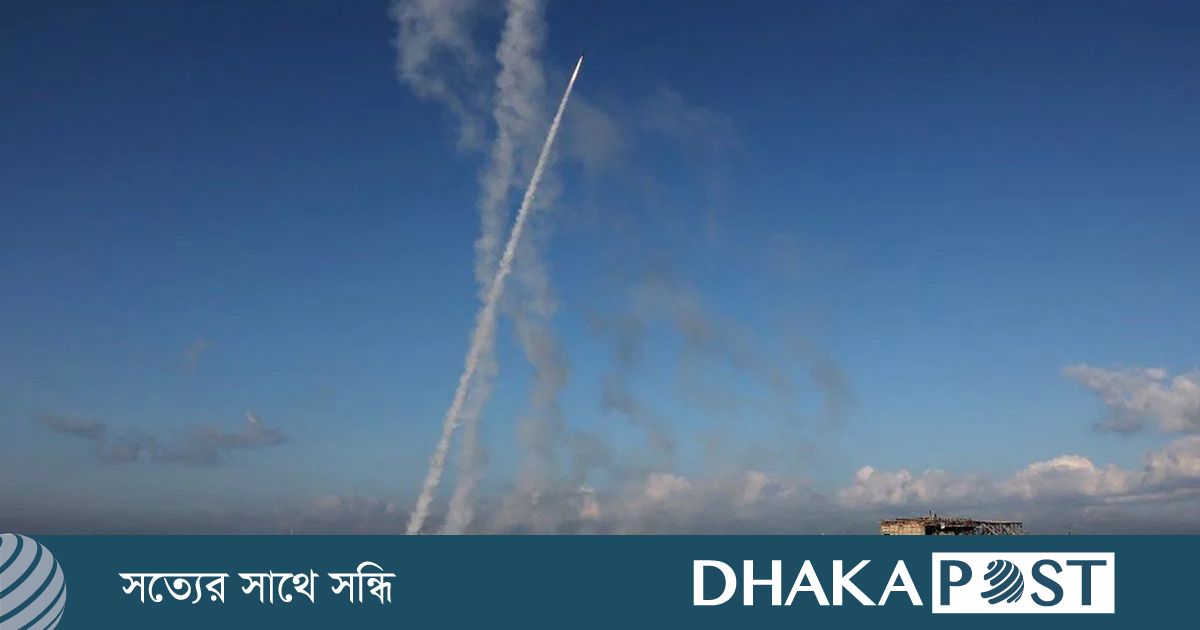 ইসরায়েলে সরাসরি আঘাত হানল রকেট