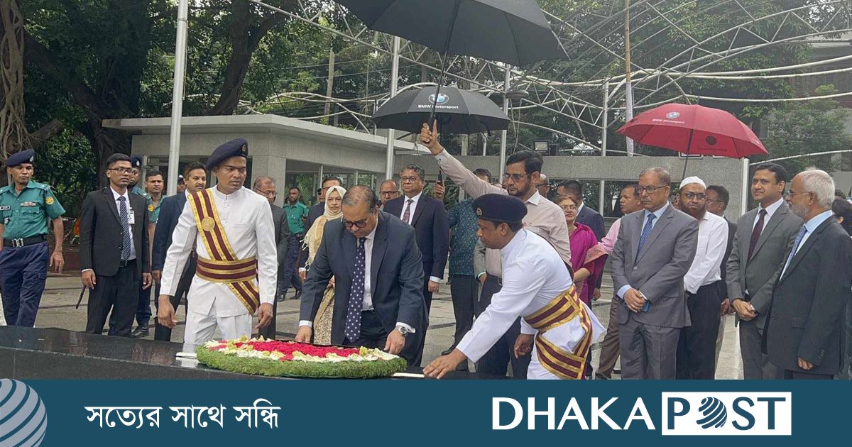 আইনের শাসন ও ন্যায়বিচার প্রতিষ্ঠার প্রতিজ্ঞা নিলাম