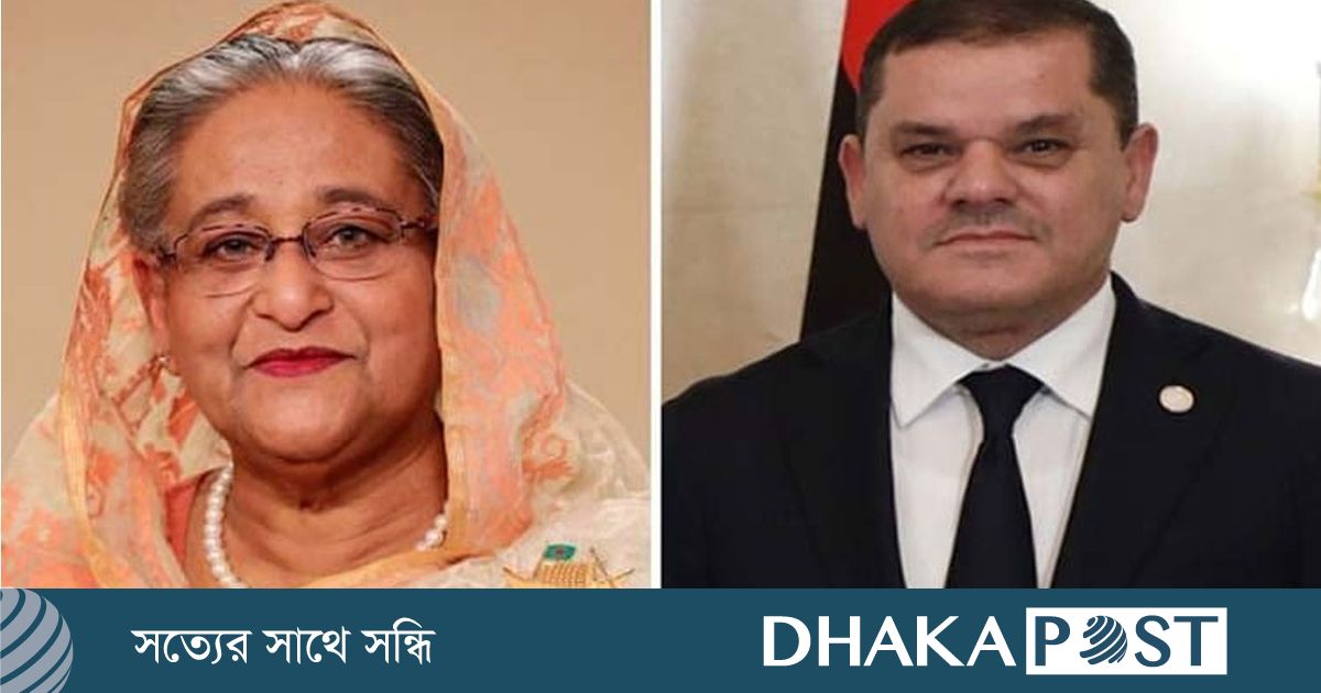 শেখ হাসিনাকে লিবিয়ার প্রধানমন্ত্রীর অভিনন্দন