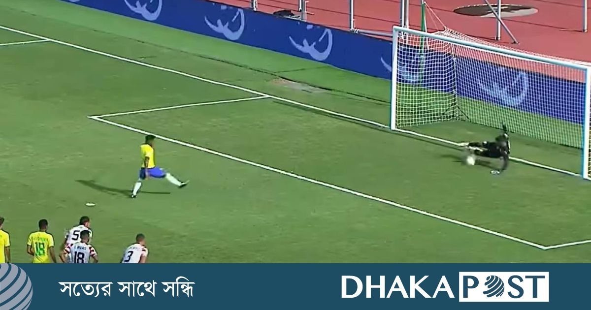 এন্ড্রিকের পেনাল্টি মিসে ব্রাজিলের হার