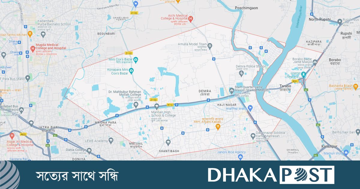 ডেমরায় ট্রাকের ধাক্কায় নার্স নিহত, চালক আটক