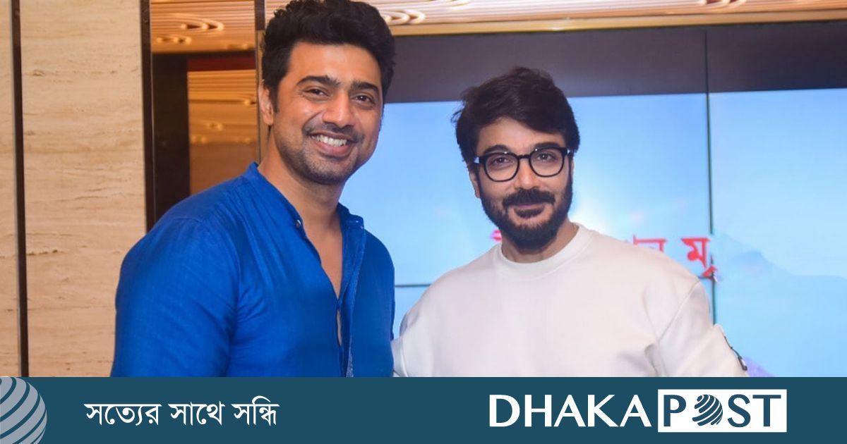 দেবকে দশ হাজার গাছ উপহার দিলেন প্রসেনজিৎ