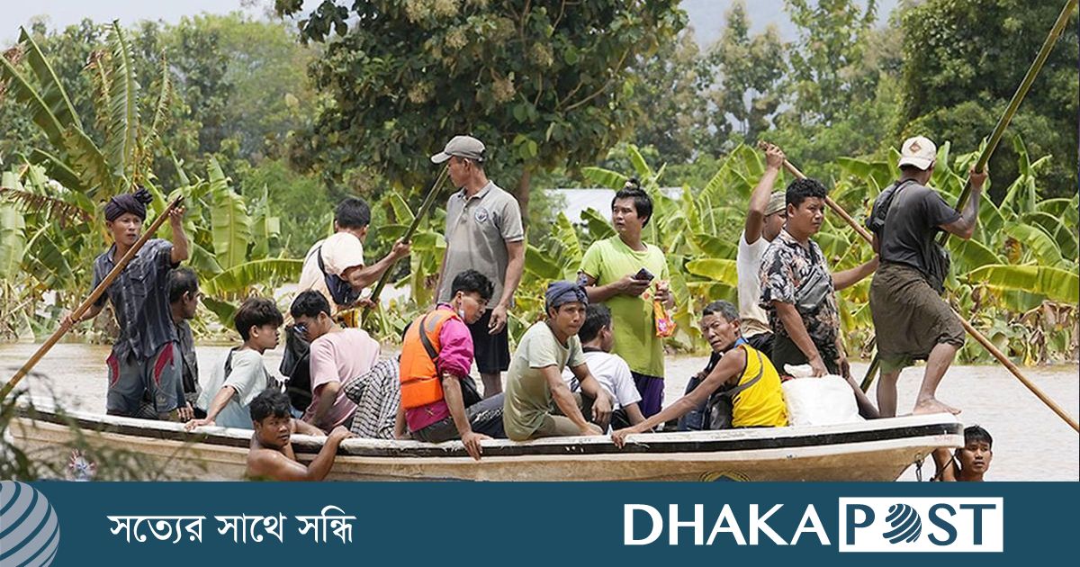 মিয়ানমারে ভয়াবহ বন্যায় নিহত বেড়ে ৭৪, নিখোঁজ আরও ৮৯
