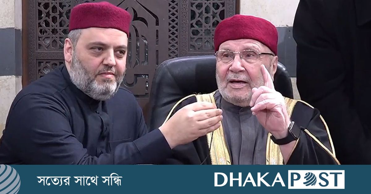 ১৩ বছর পর নিজের মসজিদে ফিরলেন সিরিয়ার জনপ্রিয় এই আলেম