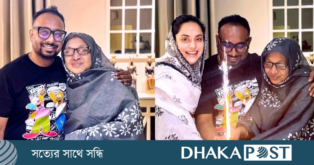 তমাকে পাশে নিয়ে কেক কাটলেন রাফি, বিয়ে-সংসারের গুঞ্জন