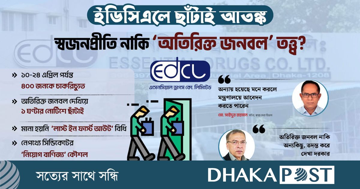 ছাঁটাই আতঙ্ক: ‘অতিরিক্ত জনবল’ নাকি সিন্ডিকেটের কৌশল?