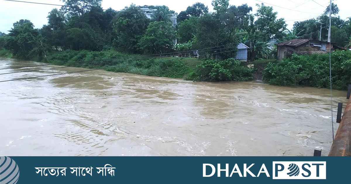 সব নদীর পানি বৃদ্ধি ও নিম্নাঞ্চলে বন্যার ঝুঁকি